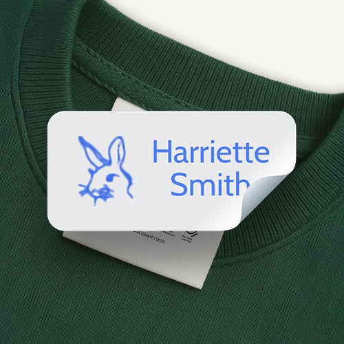 Embroidered Sew In Name Labels | Woven Labels UK – Woven Labels UK